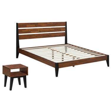 Union Rustic Lexy Platform Solid Wood 2 PieceBedroom Set Reviews Wayfair